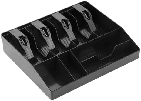 Amazon.com : Cash Register Drawer Insert Tray- Cash Money Tray,Portable ...