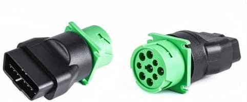 Amazon.com: WISDOMHOOD 16pin OBD2 Male to 9pin J1939 Adapter for Truck ...