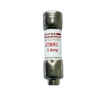 New ATMR5 ATMR-5 ATMR-5A 600V Fast Acting Fuse, Pack of 10: Amazon.com ...