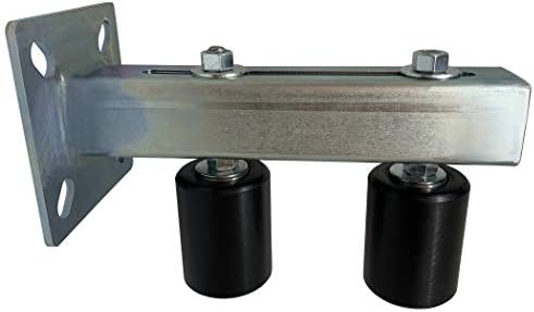 Amazon.com: Slide Gate Guide Post Rollers 3" Black L Rear Adjustable ...