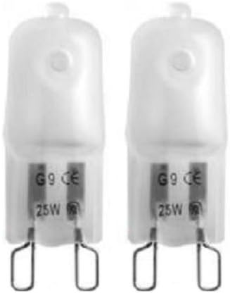 10x G9 25W Frosted Halogen Light Bulb Lamp 230V : Amazon.co.uk: Lighting