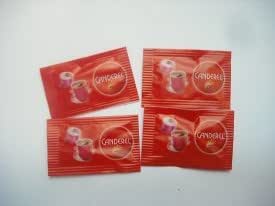 50 Individual Red Canderel Low Calorie Sweetener Tablet Sachets ...