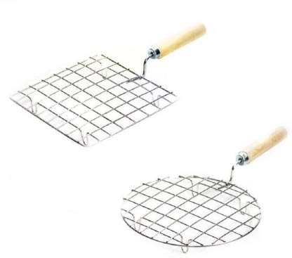 Buy COUNTRY HUB® Stainless Steel Roaster Tandoor Paneer Roti Roaster ...