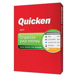 Quicken Starter Edition 2017 Organize Your Money: Amazon.com: Books