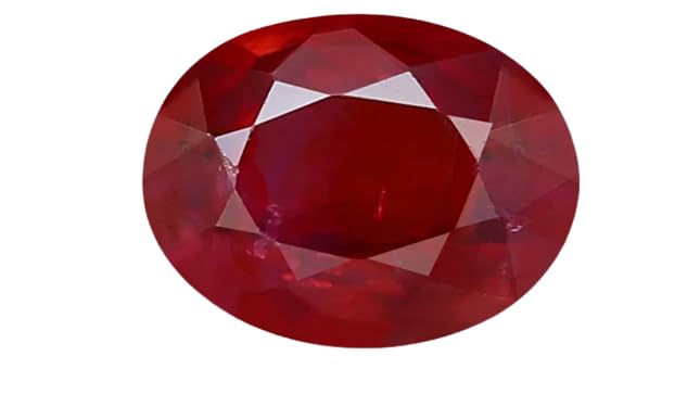 Astro Cart Ruby Gem Stone 6 Carat|6.60 Ratti Manik Ratan Original IGL ...