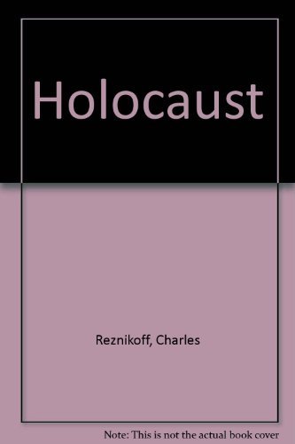 Holocaust by Charles Reznikoff (1975-08-01): Charles Reznikoff: Amazon ...