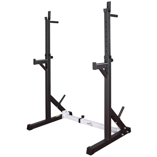 REVIEW: RIP X Adjustable Squat and Bench Press Rack Stand with Spotters ...