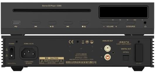 Shanling CD80 CD Player (Black) : Amazon.co.uk: Electronics & Photo