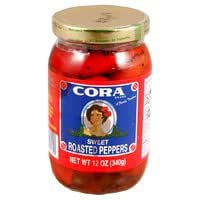 Amazon.com : Cora - Imported Fire Roasted Sweet Peppers, (2)- 12 oz ...