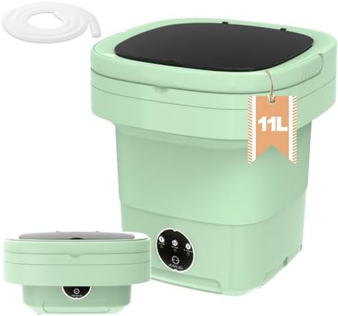 Amazon.com: Portable Washing Machine, Mini 12L Foldable Washer and ...