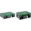 Amazon | HiKOKI(ハイコーキ) システムケース1 0040-2656+システムケース2 0040-2657セット | ツールボックス