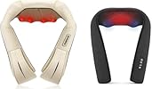 Amazon.com: Nekteck Shiatsu Neck and Back Massager with Soothing Heat ...