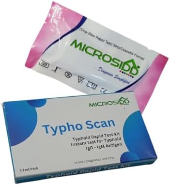 Microsidd Typho Scan Typhoid Test Kit : Amazon.in: Industrial & Scientific