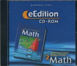 Amazon | Math Course 2, Grade 7 Eedition: Mcdougal Littell Middle ...