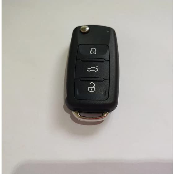 Replacement Key Shell Compatible 3 Button Flip Key Shell for Octavia ...