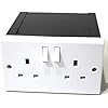 Imitation Double Plug Socket Wall Safe Security Box : Amazon.co.uk: DIY ...