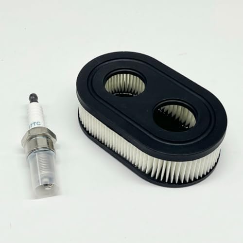 Amazon.com: Lawn Mower Air Filter with Spark Plug 593260 798452, Parts ...