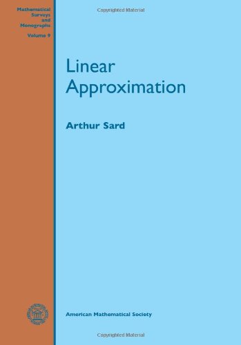 Linear Approximation: Arthur Sard: 9780821815090: Amazon.com: Books