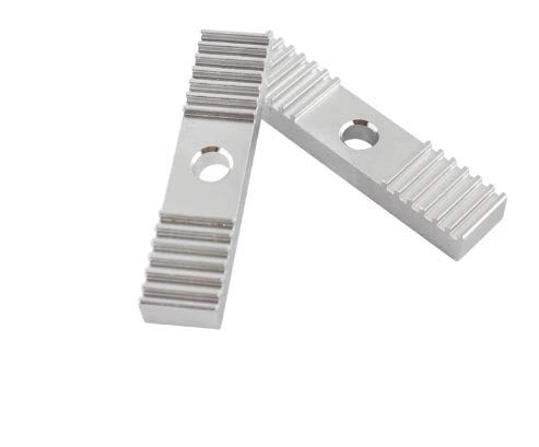 Ritedeal GT2 Timing Belt Fixing Piece Clamp/Aluminium toothed belt ...