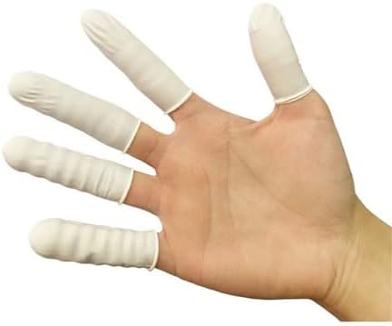Amazon.com: Finger Cots Finger Protectors, SML Finger Gloves Disposable ...