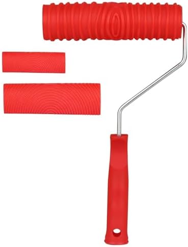 Paint Roller, Paint Pattern Roller, Wood Grain Tool Kit, Wood Graining ...