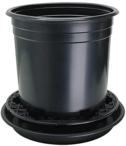 Snapklik.com : Grow1 13-Inch Pot Elevators For Plants Plastic Fabric ...