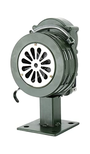 Mono-gatari Handheld Air Raid Siren Base Mount Hand Crank - Want It All