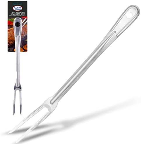 Amazon.com: Alpine Cuisine Stainless Steel Carving BBQ Fork 13.5in with ...