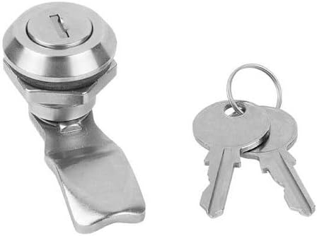 KAMSTEALTH Panel Lock With Key - Zinc Chrome Electric Control Panel for ...