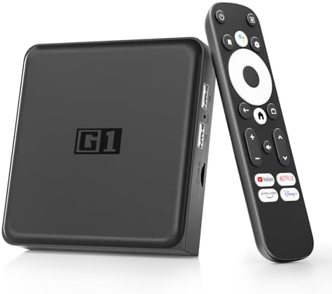 Amazon.com: Kinhank Android 14.0 TV Box, G1 Smart TV Box, Compatible ...