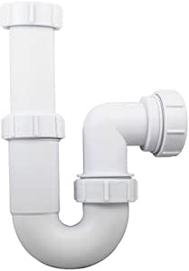 Universal Telescopic Adjustable Swivel P Trap - 32mm (1.1/4") Sink ...