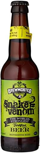 Brewmeister Snake Venom Fortified Beer, 330 ml : Amazon.co.uk: Grocery