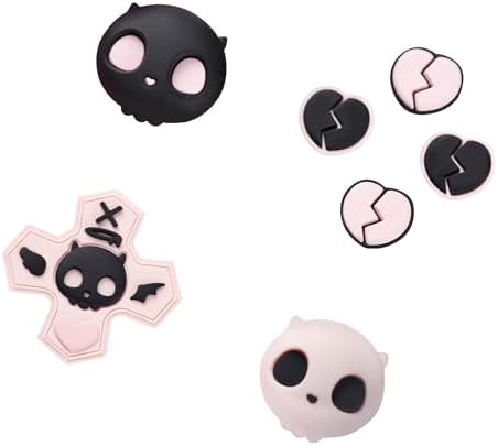 Amazon.com: GeekShare Silicone Cross D-Pad Button Caps Set Joystick ...