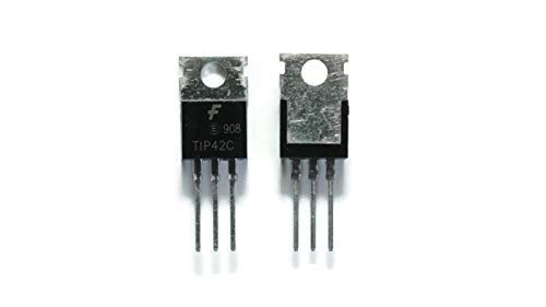 Electronic Spices TIP42C PNP Power Transistor 100V 6Amp (Pack Of 10 ...