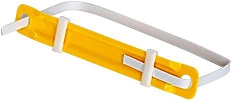 Prmape 50 Pcs Durable Filing Strip Fastener, Colored Filing Clip ...