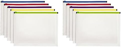 Amazon.com : Pendaflex Poly Zip Envelope, Letter Size, Assorted Color ...