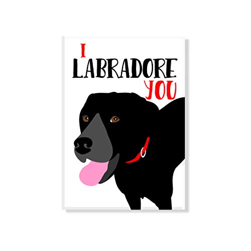 Amazon.com: Labrador Retriever Gifts Pun Magnets 2.5 x 3.5 : Handmade ...