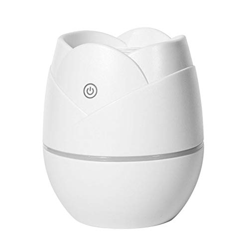 QGT Air Humidifier Rose Humidifier USB Mini Desktop Office Air Purifier ...
