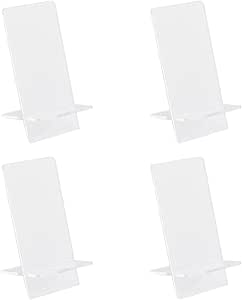 Amazon.com: HOBBIESAY 4 Sets Clear Acrylic Stand Cell Phone Holder ...