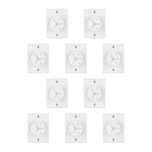 Anchor by Panasonic Penta Deluxe Fan Regulator EME Rotary Step White ...