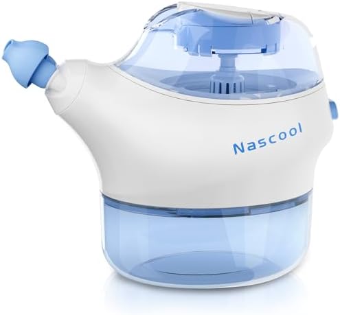 Amazon.com: Nascool Electric Nasal Irrigation System Nasal Rinse ...