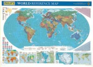 Philip's World Wall Map: 9780540078707: Books - Amazon.ca