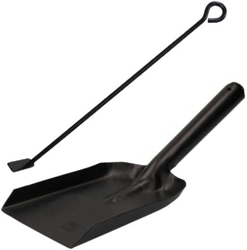 Amazon.com: AB Tools L Ash Rake Scraper & Shovel for Flues Wood Burner ...