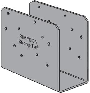 Amazon.com: Simpson Strong-Tie CCOQ6-SDS2.5 6X Column Cap Only With ...