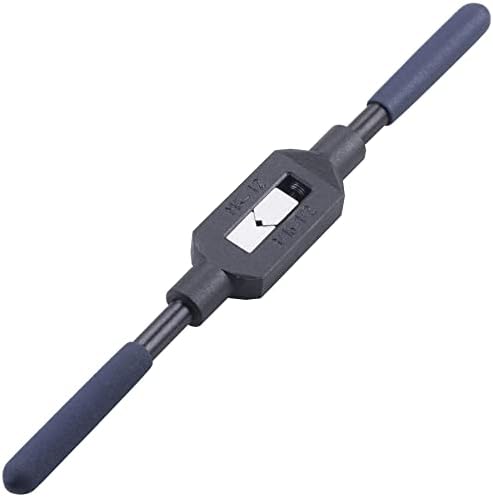 uxcell Adjustable Tap Wrench Handle, for Metric M1-M10 (Mertic) / 1/16 ...