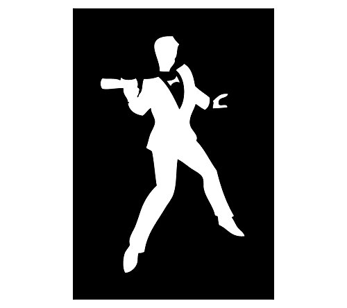 Auto Vynamics Stencil Spy 04 Spy Agent Design 4 Individual | Desertcart ...