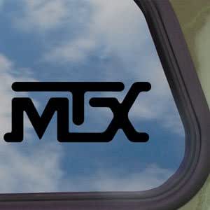 Amazon.com: MTX Black Decal Car Truck Bumper Window Vinyl Sticker ...