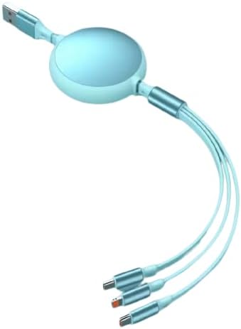 king shine Premium 3 in 1 Data Cable - Fast Charging and Sync for All ...