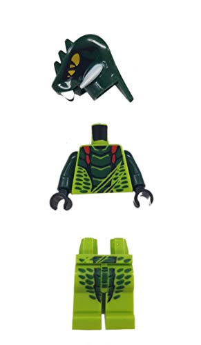 Lego 9557 LEGO Ninjago - Minifigure LIZARU - Ninja Warriors from Set ...