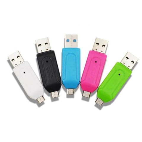 Leitor De Cartão De Memória Adaptador OTG USB Notebook Computador Micro ...